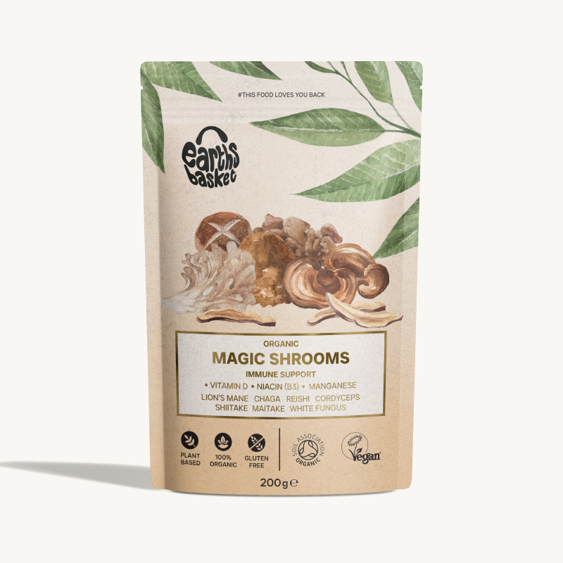 Earths Basket Organic Magic Shrooms Mushroom Powder